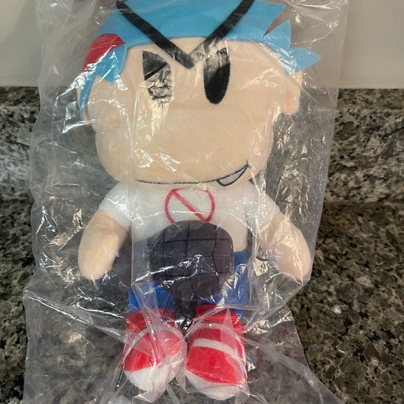 Toys | Friday Night Funkin Boyfriend Plush | Poshmark